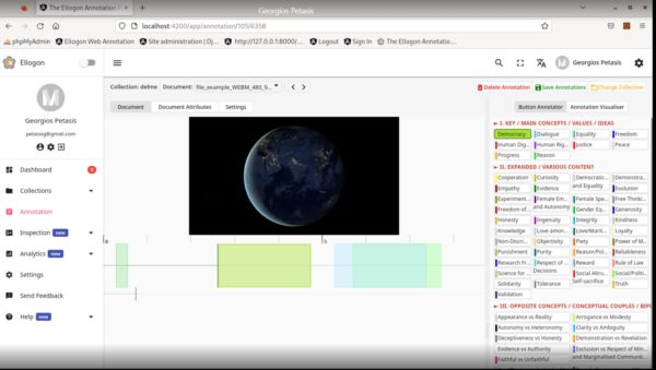 new version of the annotating tool – VAST
